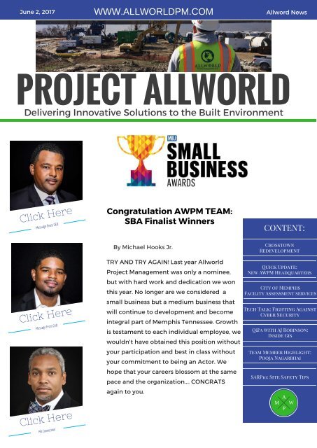 AWPM Internal Newsletter