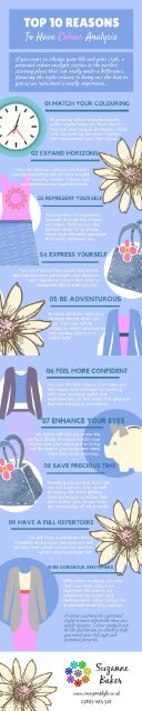 Great Personal Colour Analysis Infographic