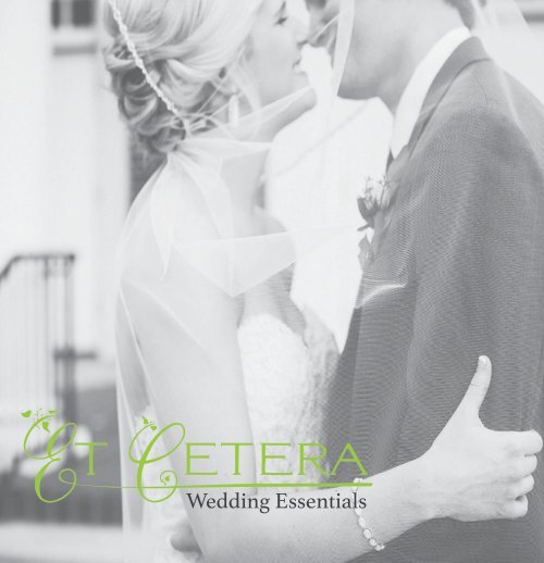 Et Cetera Bridal Brochure
