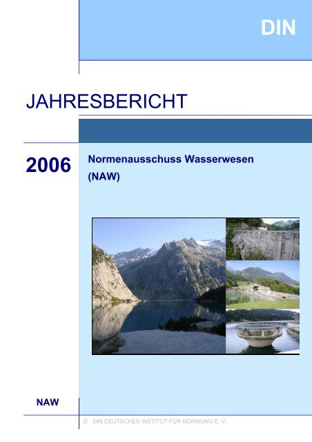 Deutsche Einheitsverfahren zur Wasser-, Abwasser - DIN Deutsches ...
