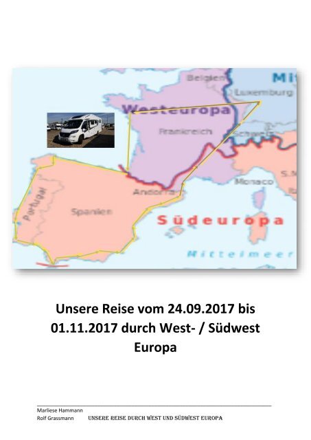 Unsere Reise vom 24092017