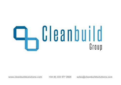 cleanbuild brochure