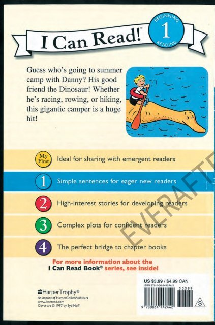 Danny and the Dinosaur Go to Camp(丹尼和恐龙去上学)