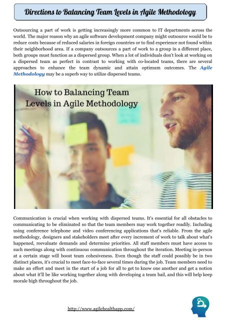 Directions to Balancing Team Levels in Agile Methodology