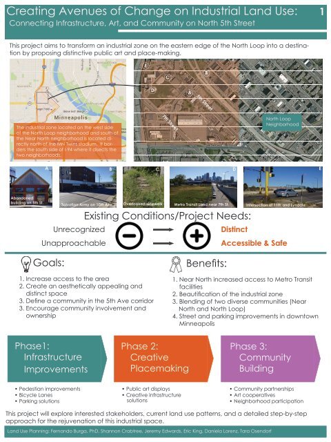 Creating Avenues of Change on Industrial Land Use