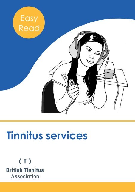 Tinnitus services - Easy Read