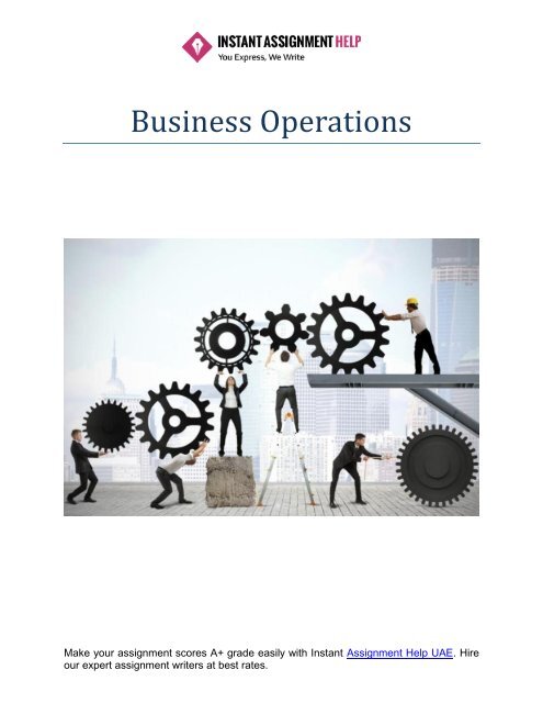 business operations