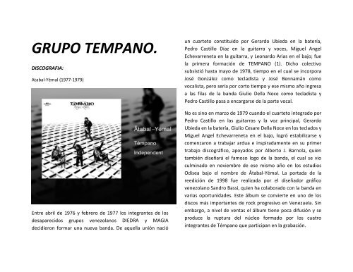tempano pdf