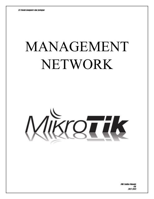 Konfigurasi Routing Static Mikrotik