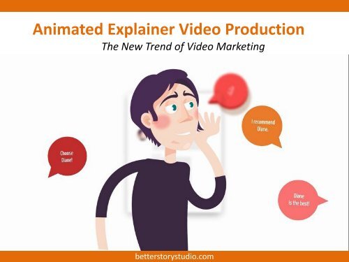 Animated Explainer Video Production