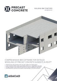 AGACAD BIM for Precast matrix