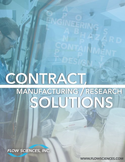 Contract Drug Manufacturing Solutions