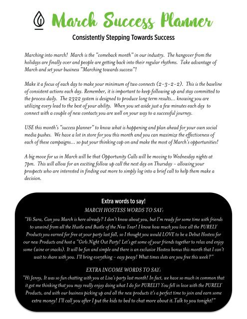 march success planner complete