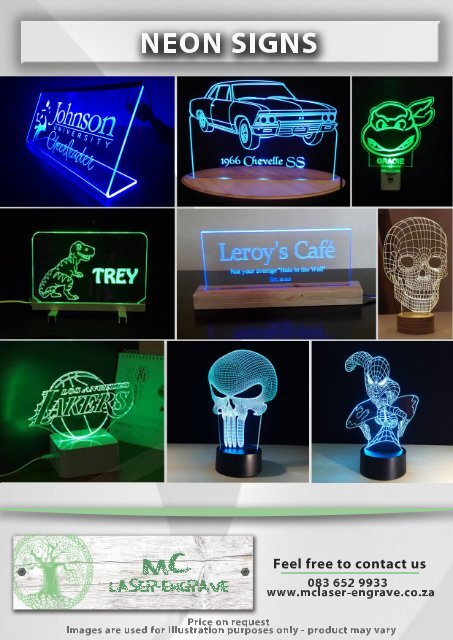 MC Design Catalogue Neon Signs