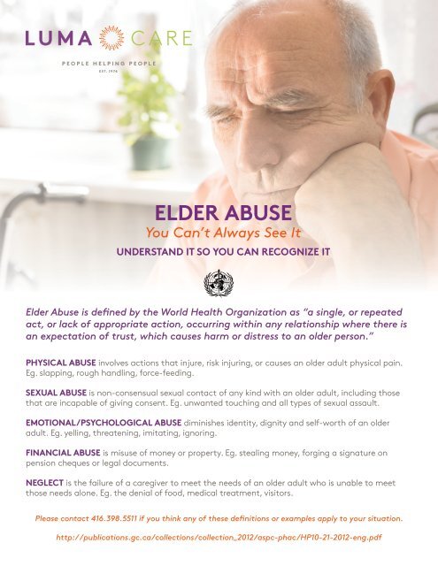 World Elder Abuse Flyer