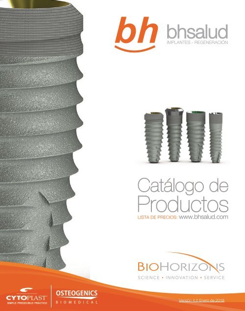 CATALOGO BH SALUD