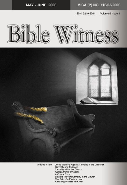 Carnality Of The Five Churches