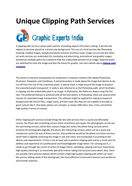 6 clipping path indesign