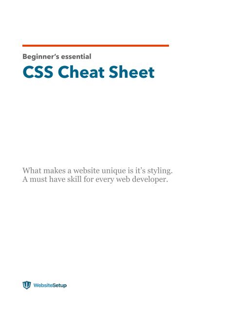 css-cheat-sheet