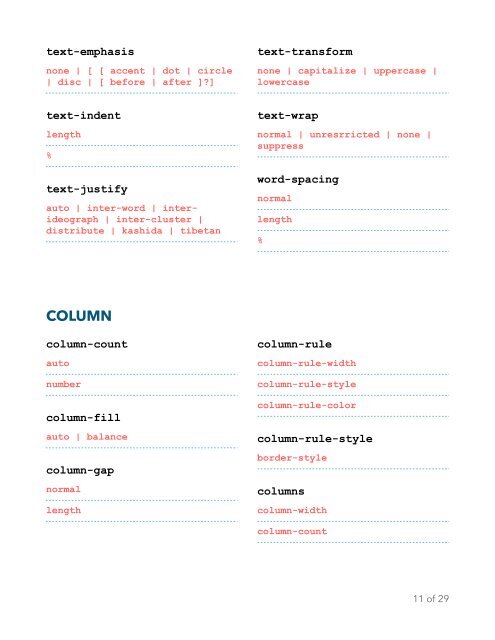 TEXT direction ltr | rtl