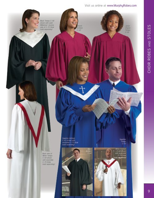 CHOIR ROBES and STOLES An