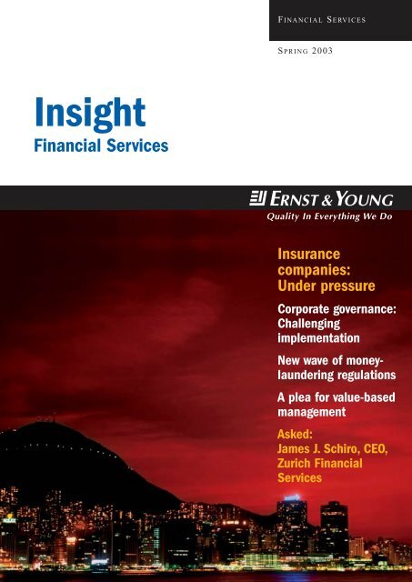 Insight Financial Services – Spring 2003