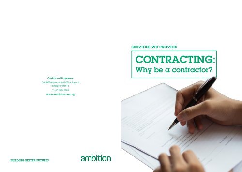 [SG] Contracting - Candidates