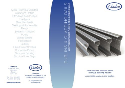 Purlins & Cladding Rails