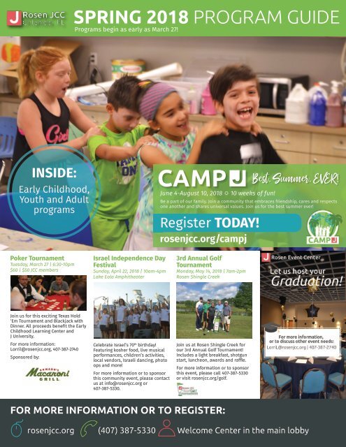 Spring Program Guide 2018