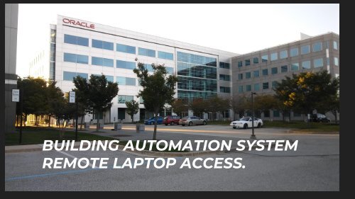 ORACLE BUILDING AUTOMATION SYSTEM