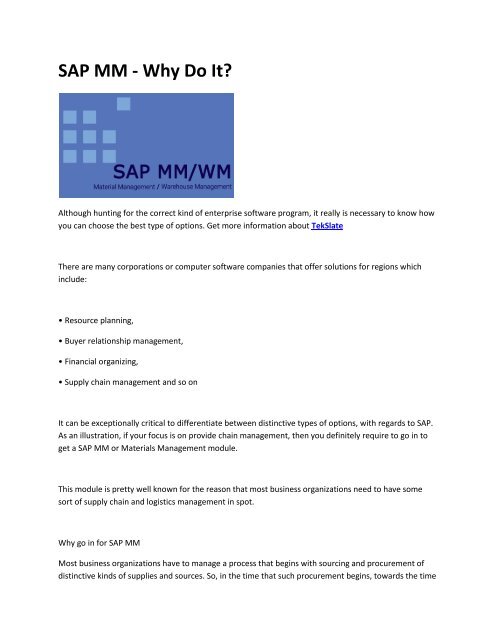 6 SAP MM Training
