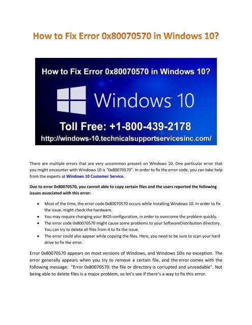 fix-error-0x80070570-in-windows 10