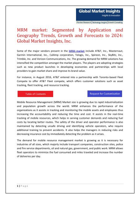 PDF Mobile Resource Management (MRM) Market 1