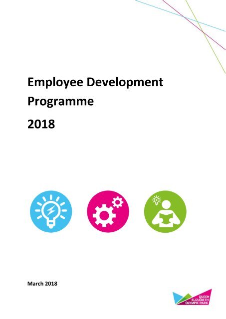 Employee Development Programme Brochure March 2018