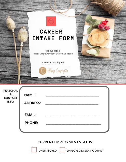 Career Intake Form