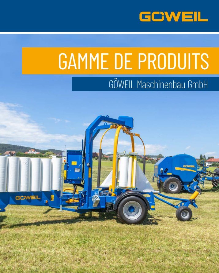 DE | Rundballenpresse & Press-Wickelkombination | G-1 F125 Kombi | Göweil