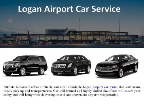 Logan Airport Car Service