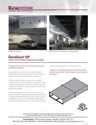 DuraWall and DuraTherm - Fire Rated Panels