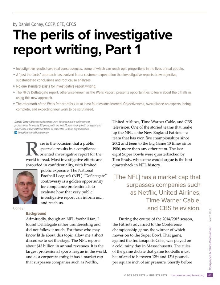 Five Basic Steps In Investigative Report Writing - Design Talk