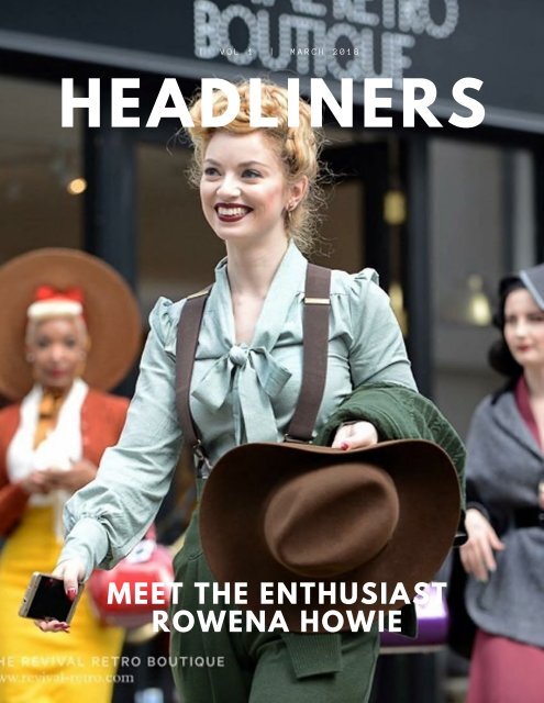 Headliner Meet The Enthusiast Rowena Howie