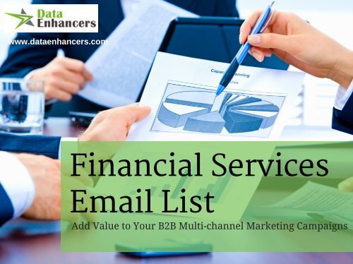 Financial Services Email List