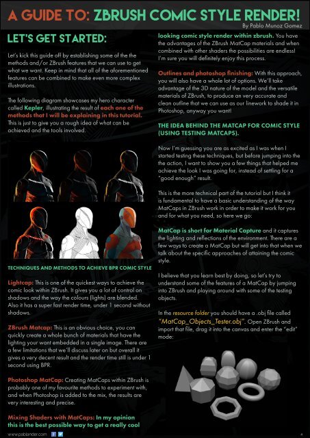 A guide to: Zbrush