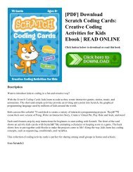 [DOWNLOAD] The Official Scratch Coding Cards (Scratch 3.0) Creative ...