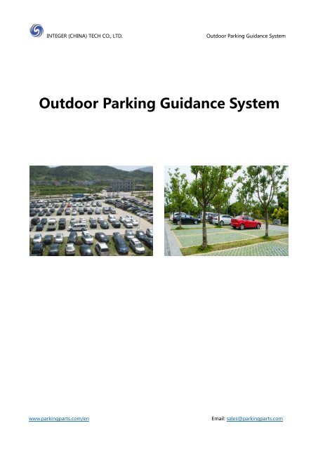INTEGER-Outdoor Parking Guidance System