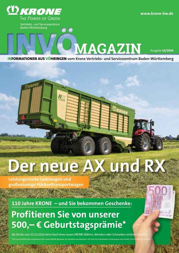KRONE customer magazines