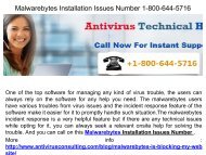 1-800-644-5716 Malwarebytes Technical Support Number
