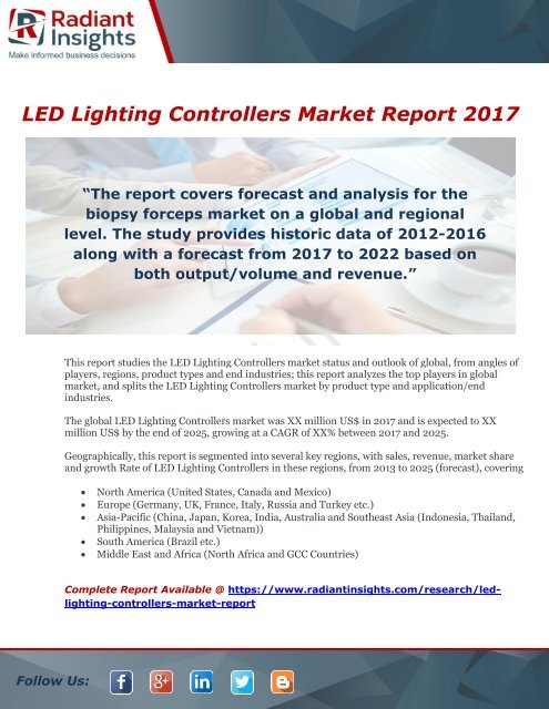 LED Lighting Controllers Market Report