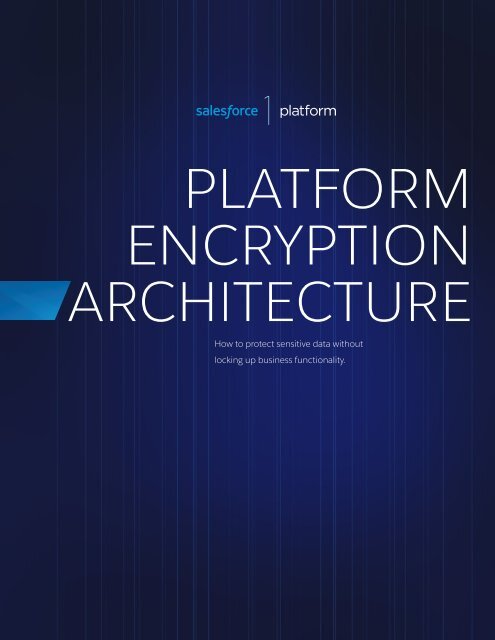 Salesforceplatformencryption Architecture