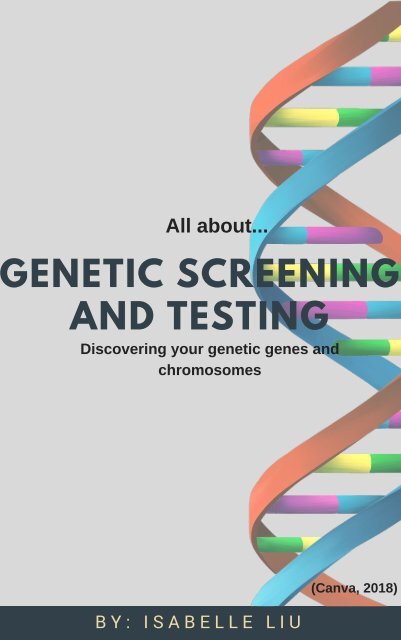 Genetic Screening and Testing