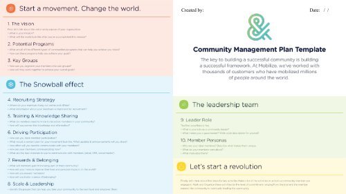 Community-Management-Plan-Template